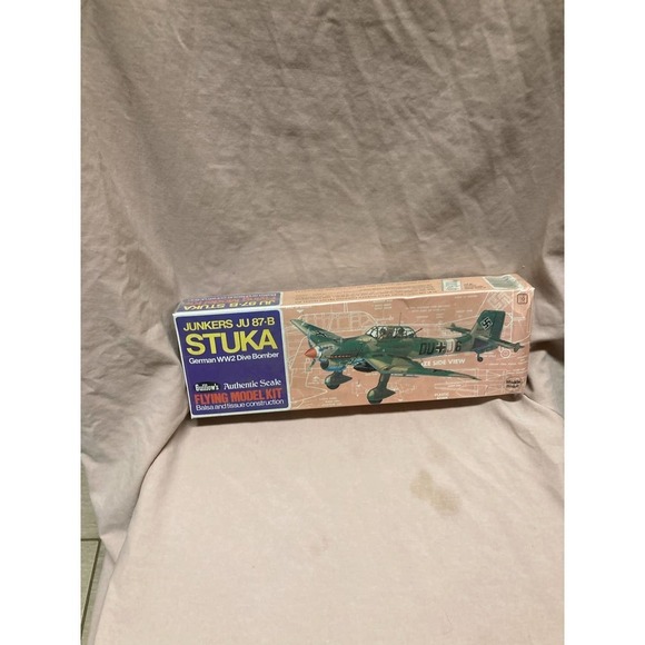 Guillow's | Other | Guillows 58 Ju 87b Stuka Balsa Wood Model Airplane ...